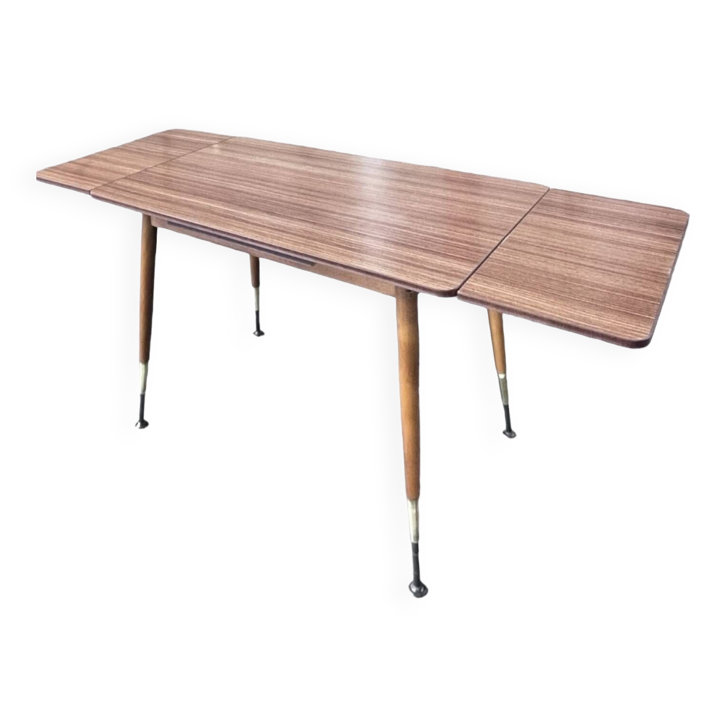 Table vintage extensible et réglable en hauteur | Selency