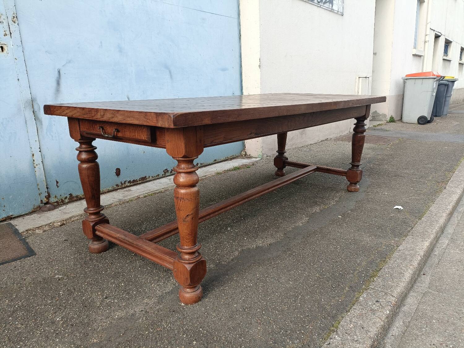 Grande table de ferme chene | Selency
