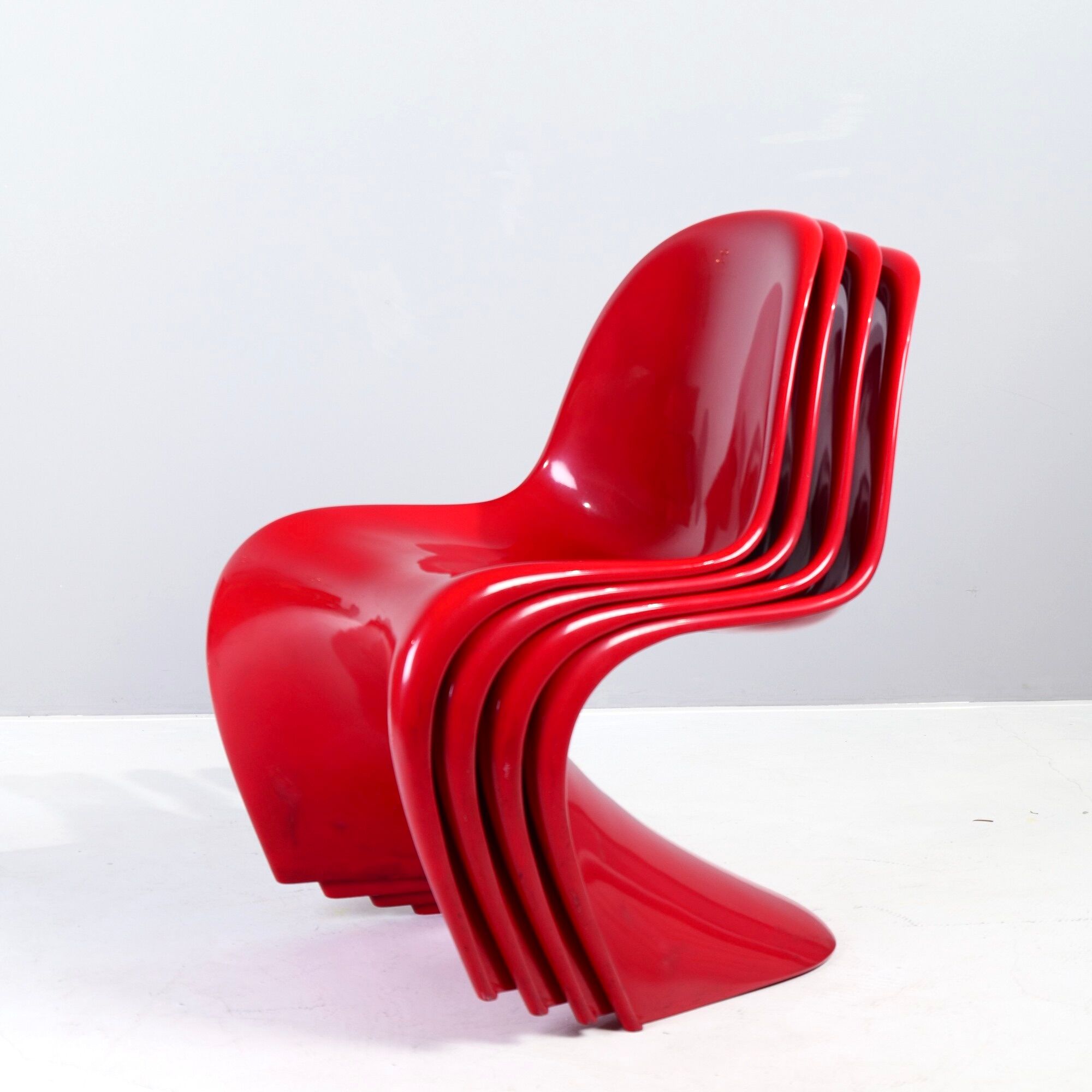 Panton Chairs de Verner Panton pour Herman Miller, 1968, 1ère édition ...