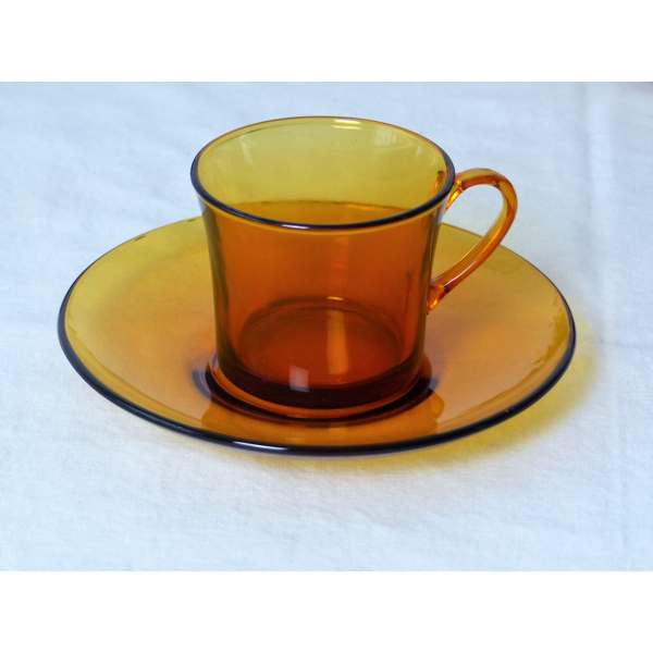Set De 6 Tasses Et Sous Tasses Duralex Selency