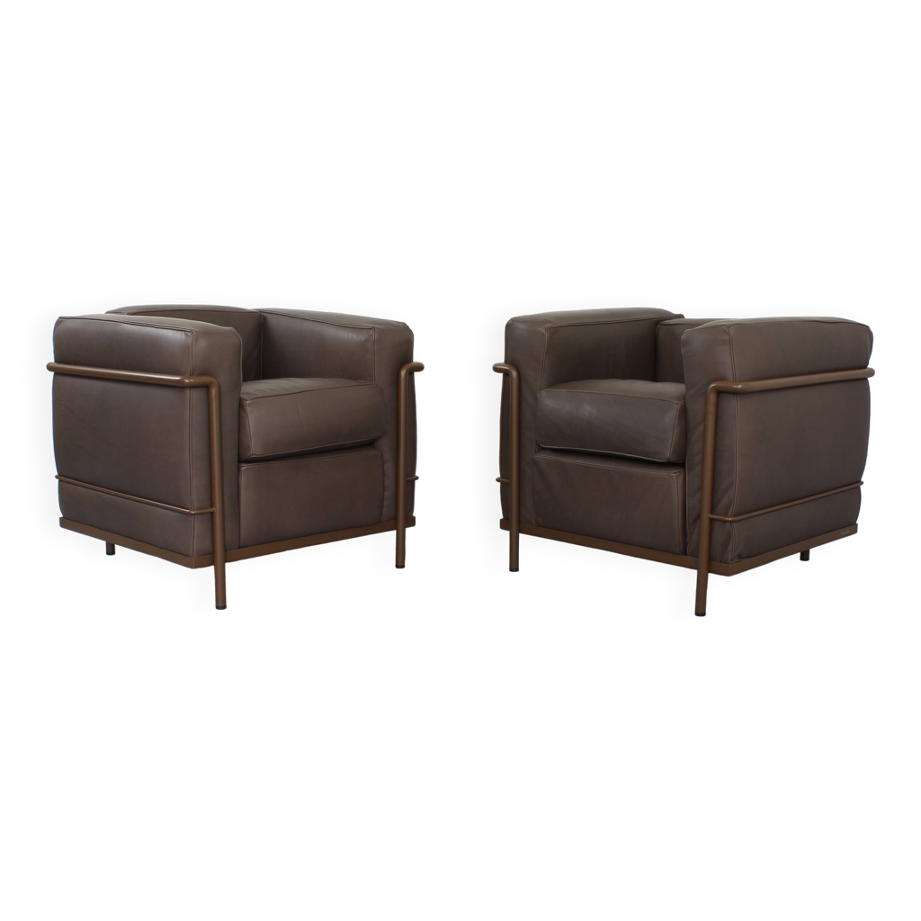 Poltrona Lc2 Le Corbusier, Cassina, Charlotte Perriand | Selency