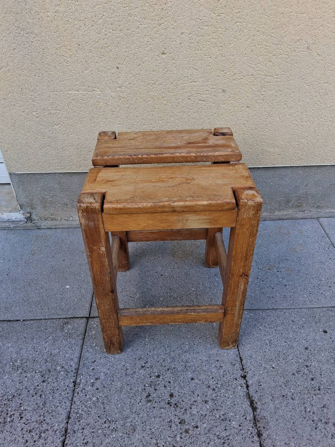 Tabouret en pin | Selency