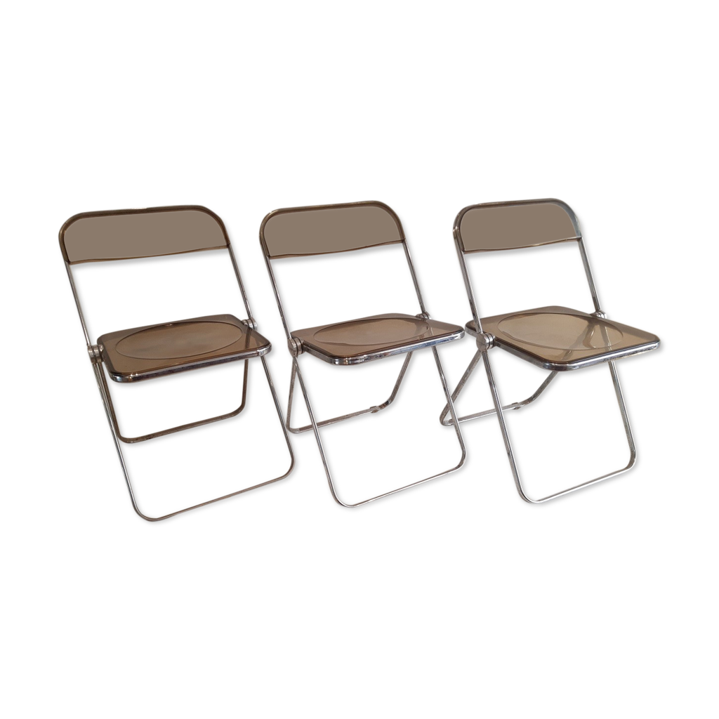 Suite de 3 chaises Plia Castelli | Selency