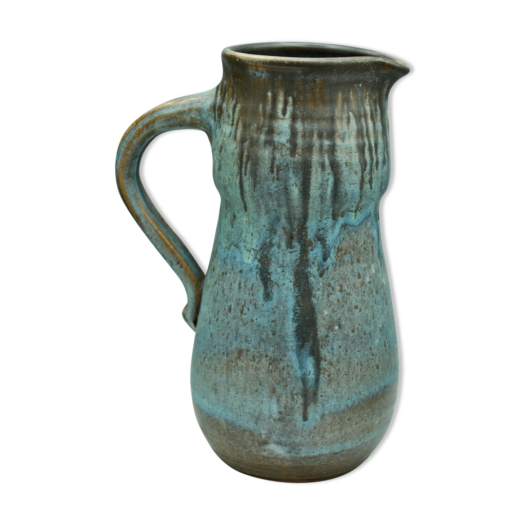 Pichet en grés signé Ludovic à identifier | Selency
