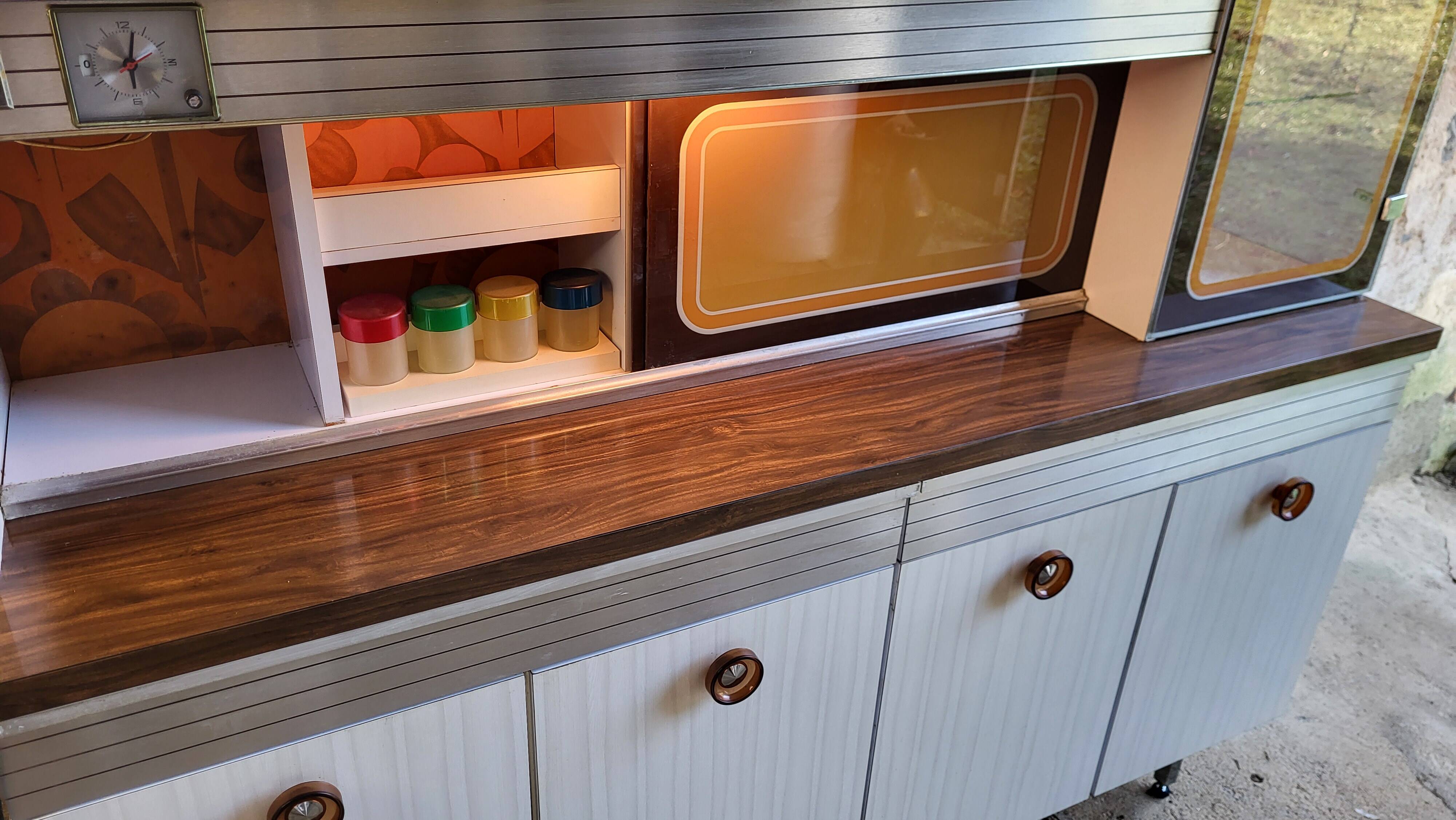 Buffet en formica vintage, 70's | Selency
