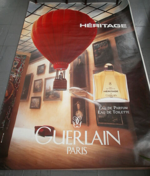 Affiche publicitaire Guerlain | Selency