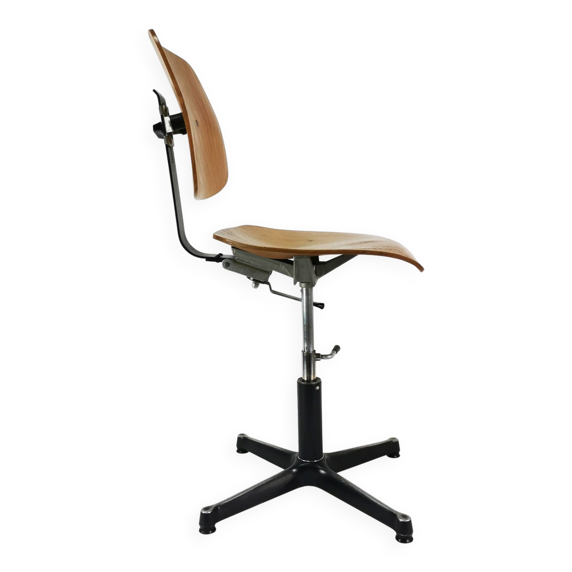 Chaise d'architecte industriel moderniste, Allemagne, années 1960 ...