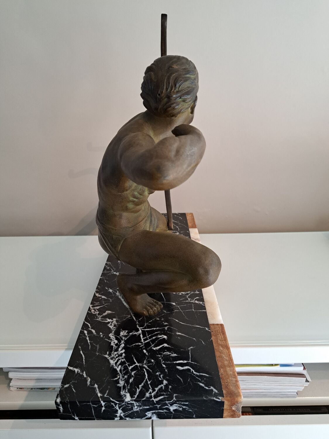 Sculpture art déco signé S. Melani | Selency