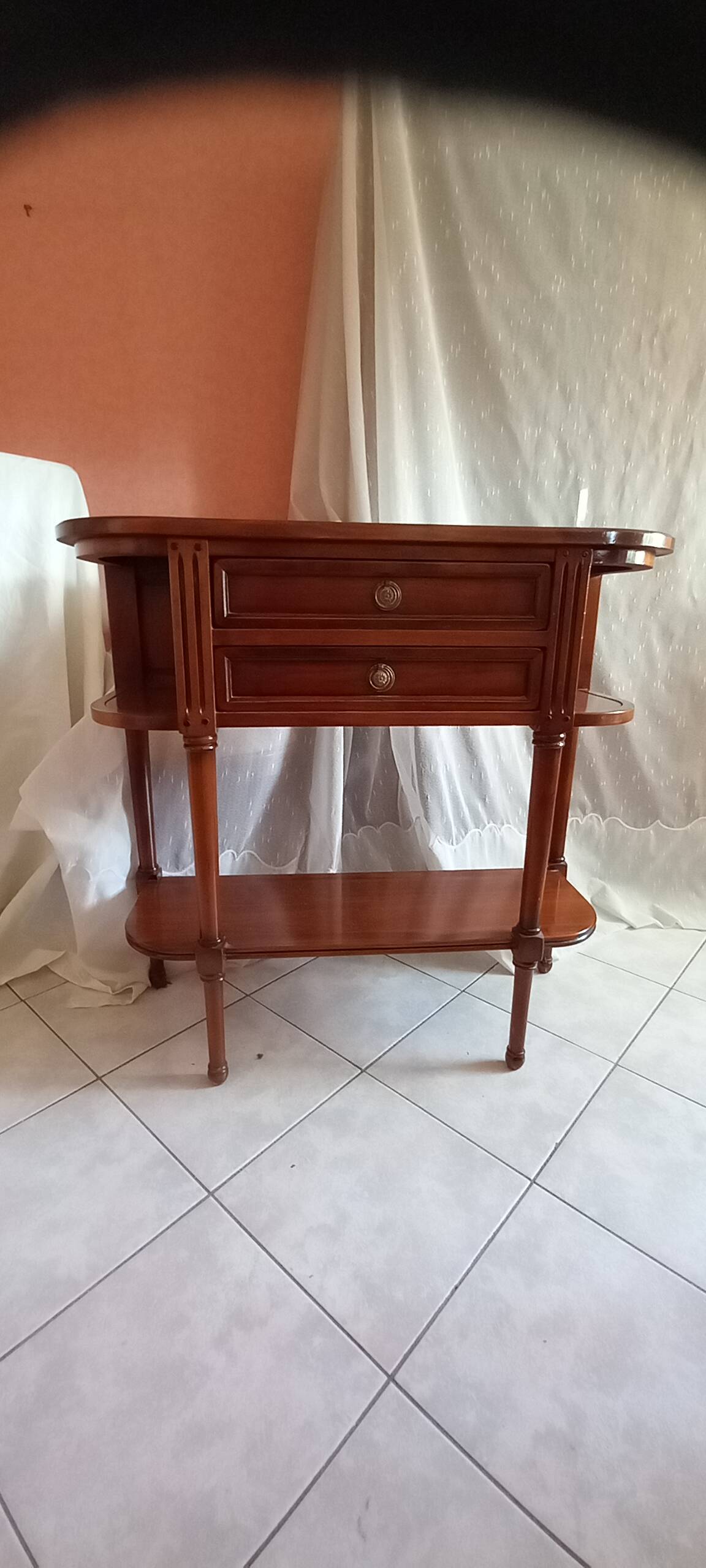Commode, console en merisier | Selency