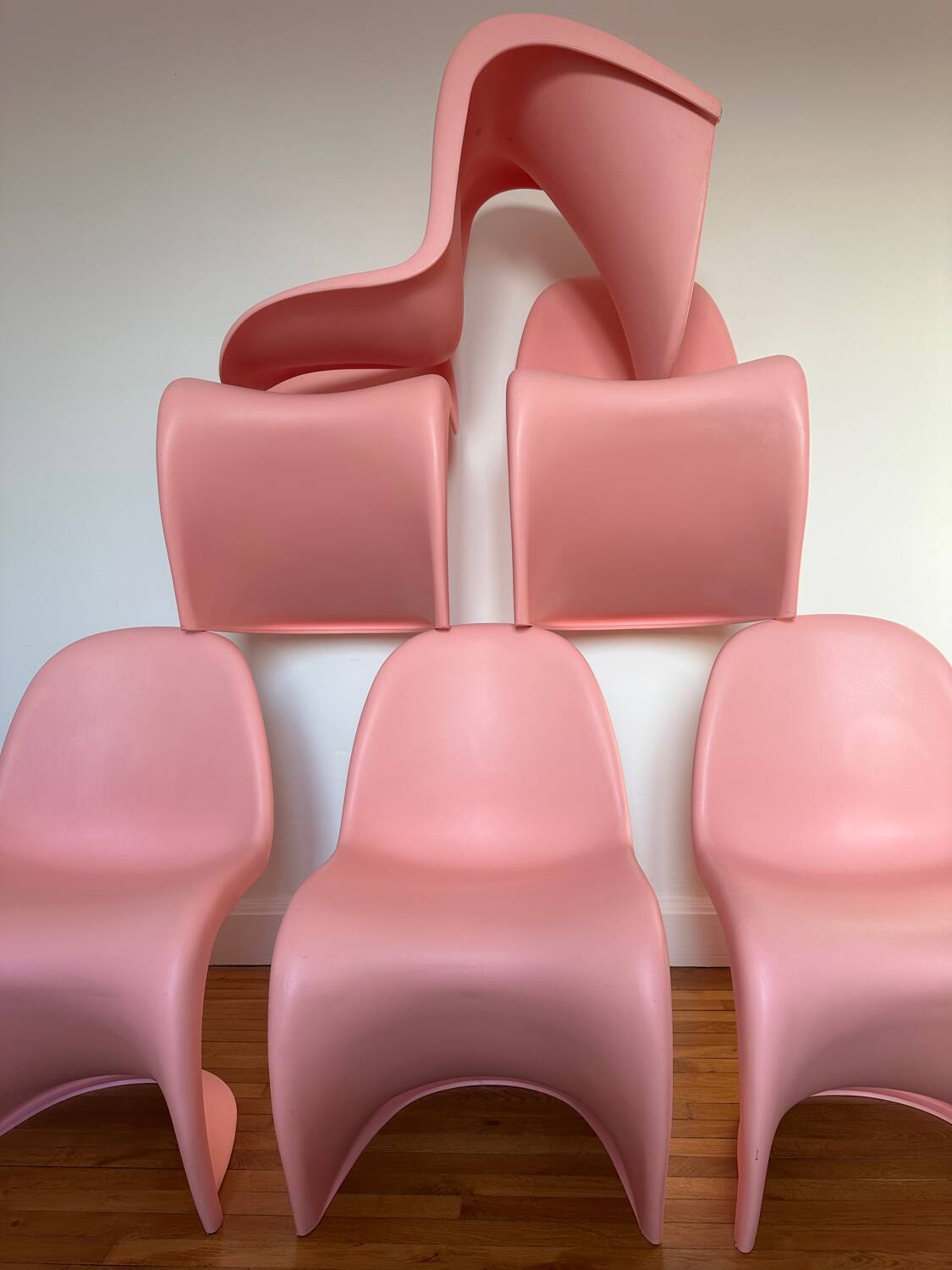 6 chaises VERNER PANTON | Selency