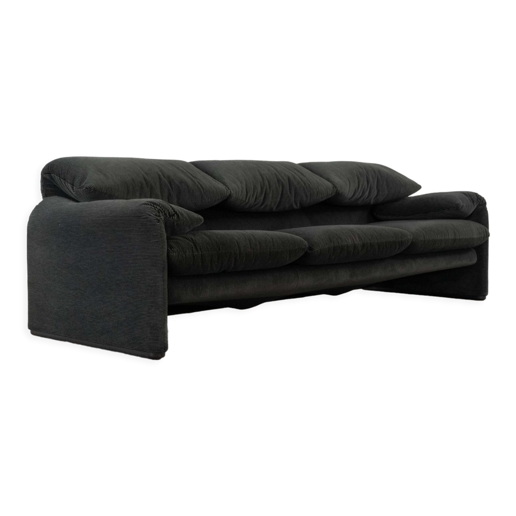 Canapé 3 places Maralunga par Vico Magistretti, Cassina | Selency