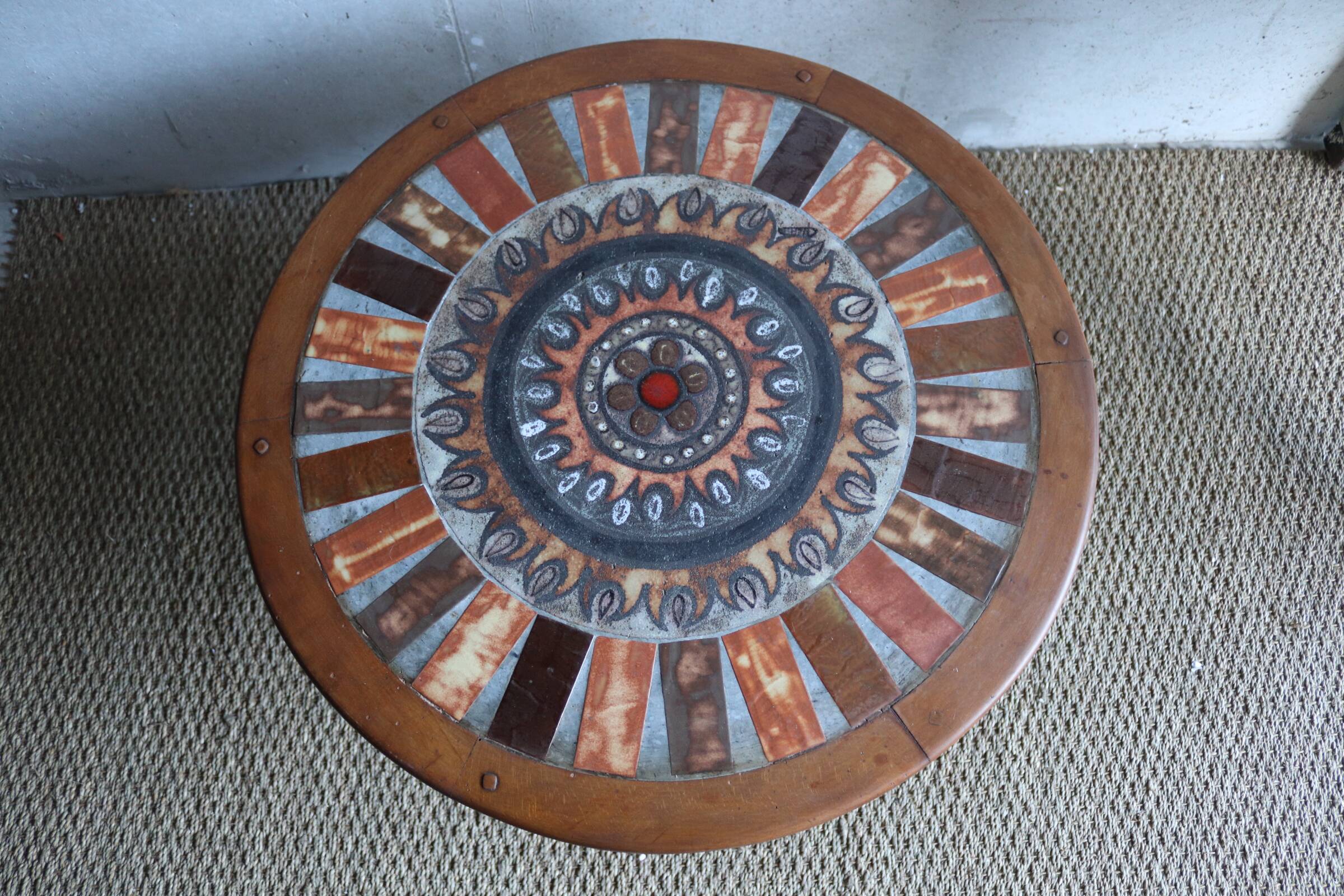 Table Basse Vallauris en Céramique par Max et Dominique Picard | Selency