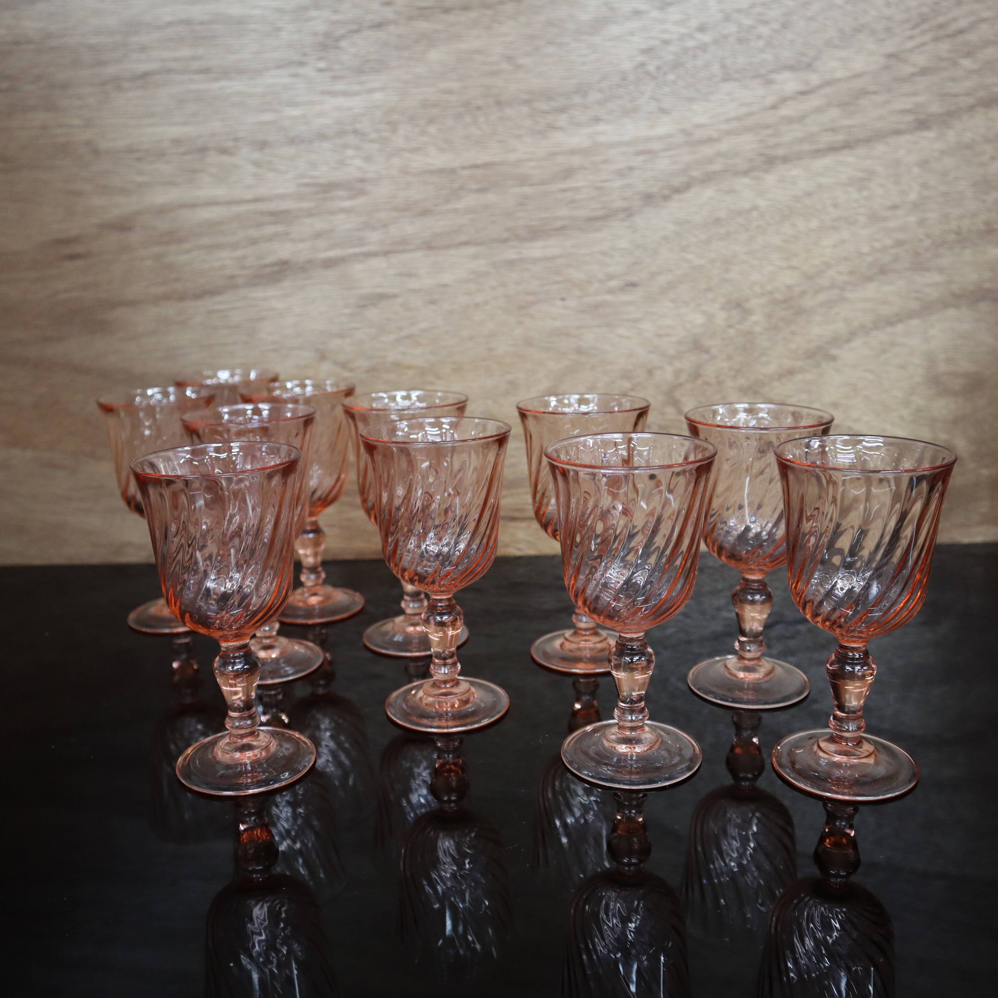 11 Verres à vin blanc Rosaline Luminarc Arcoroc | Selency