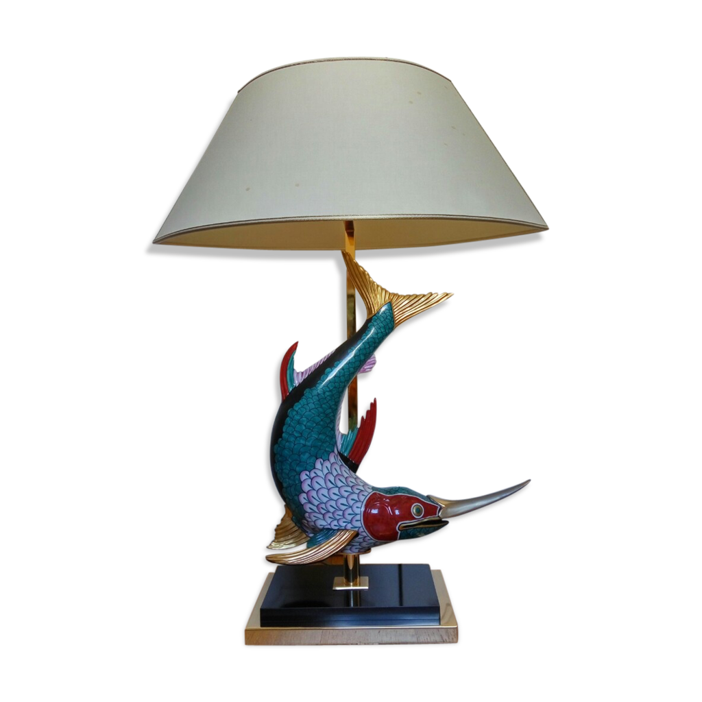 Lampe espadon italie années 80 | Selency