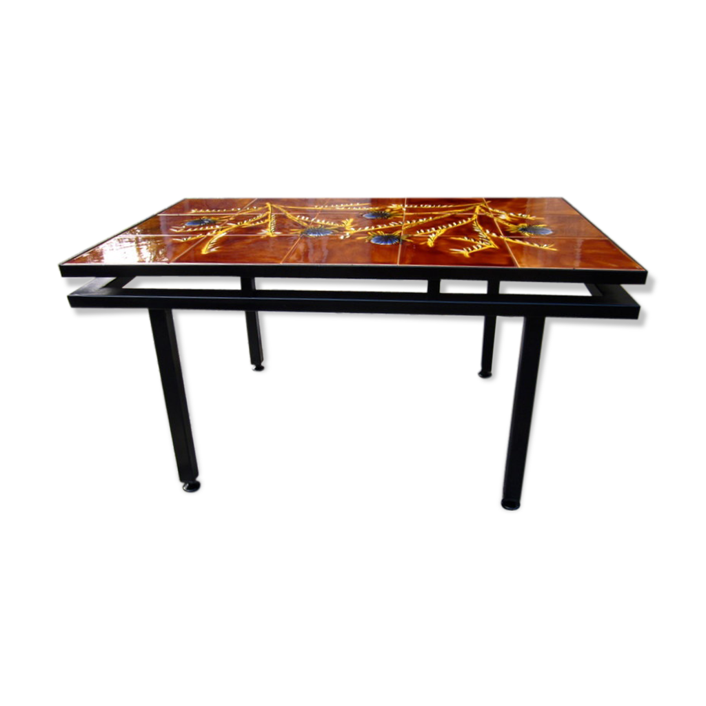 Table basse Vallauris signée La Roue | Selency