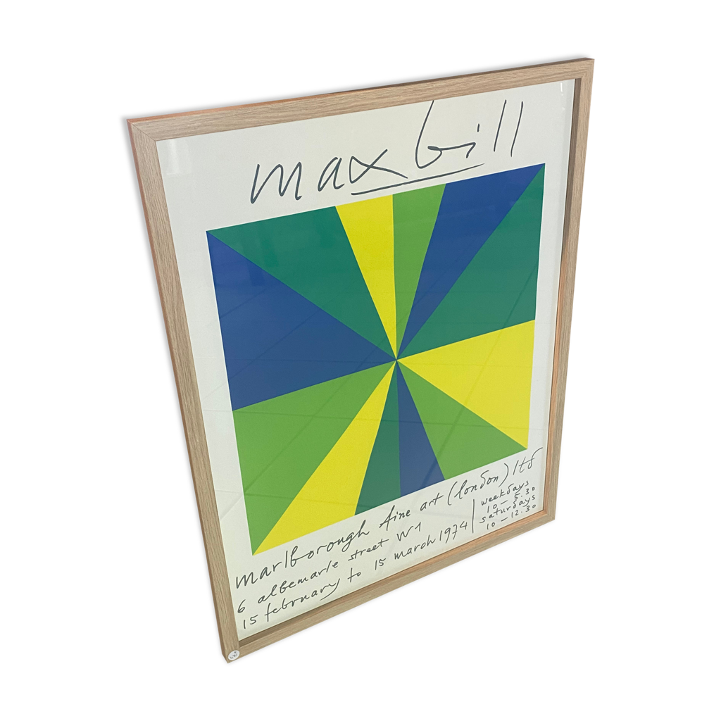 Affiche ancienne Max Gill | Selency