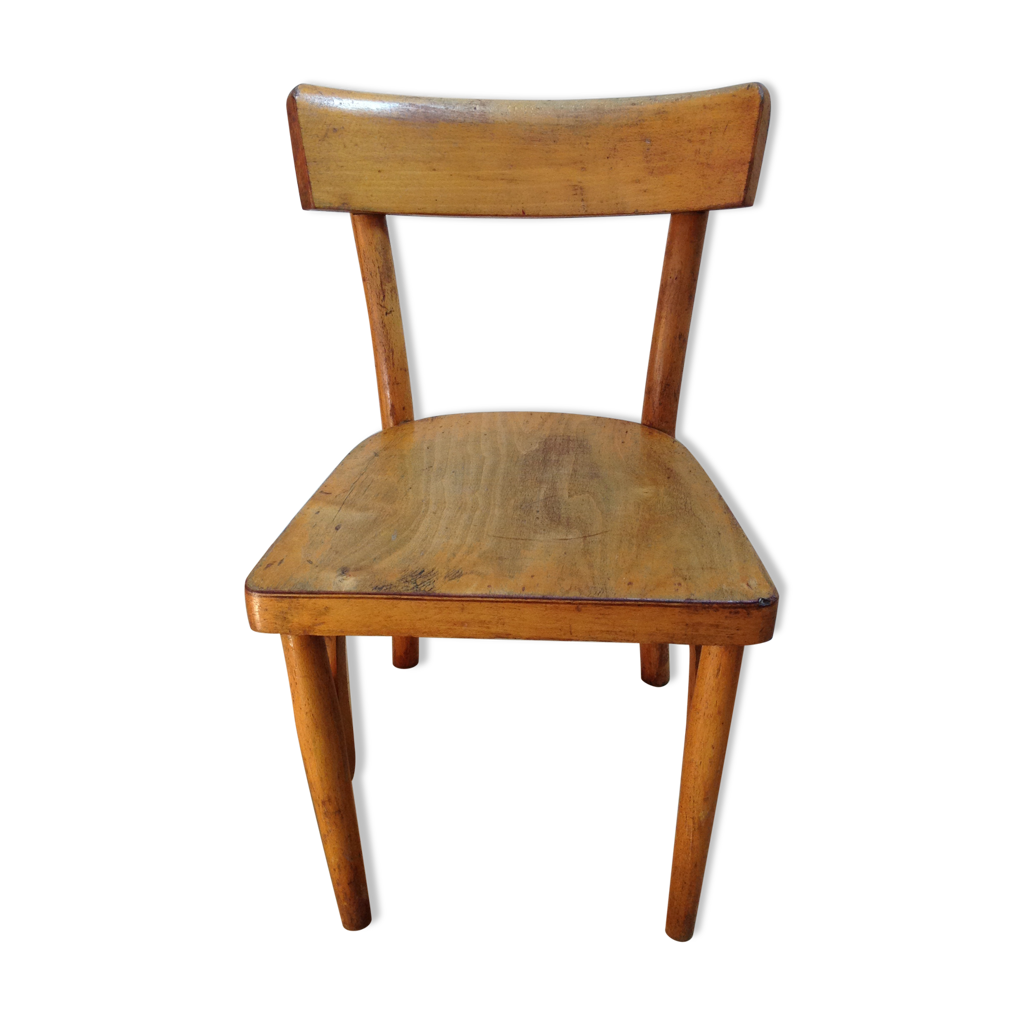 Ancienne chaise Baumann vintage style bistrot pour enfant | Selency