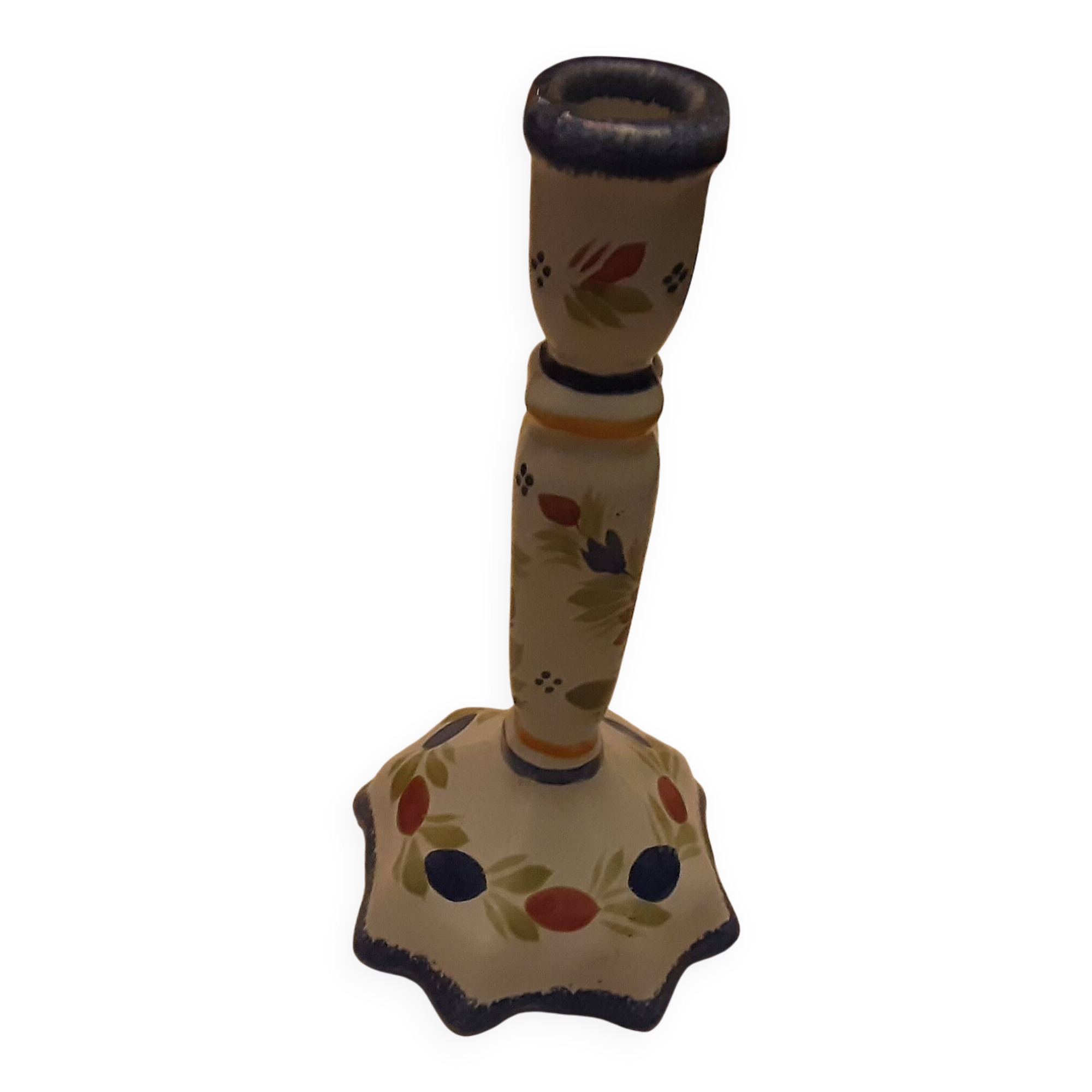 Bougeoir faience quimper | Selency