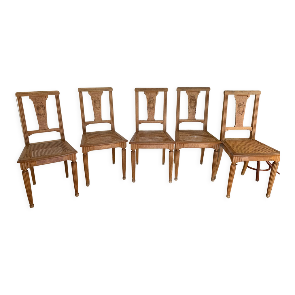 6 chaises années 1920 | Selency