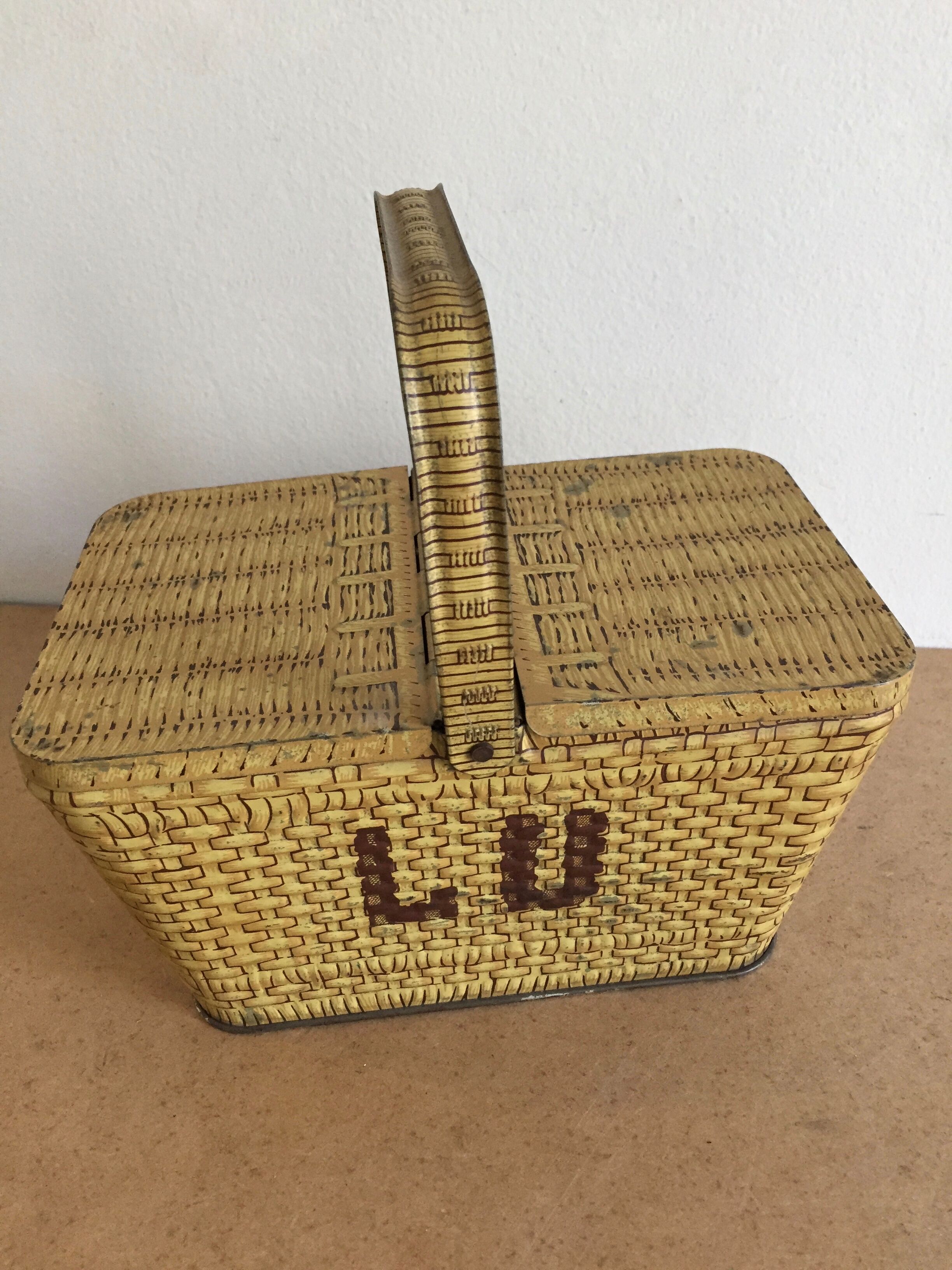 Ancienne boîte à goûter Lu, biscuits Lefevre | Selency