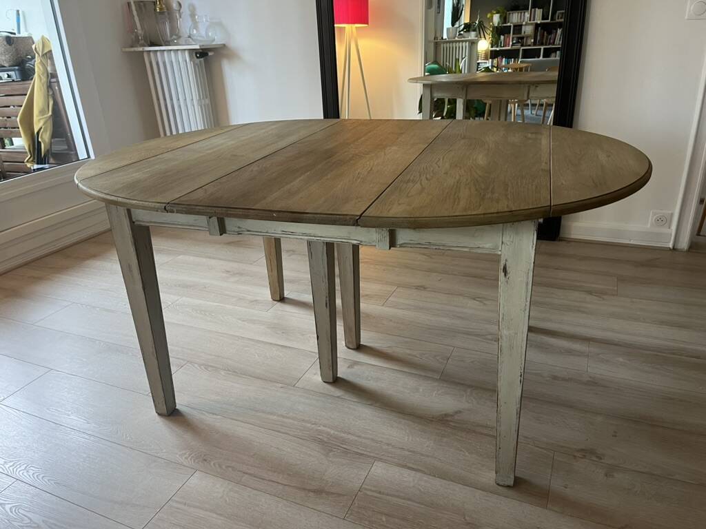 Table extensible en chêne massif | Selency