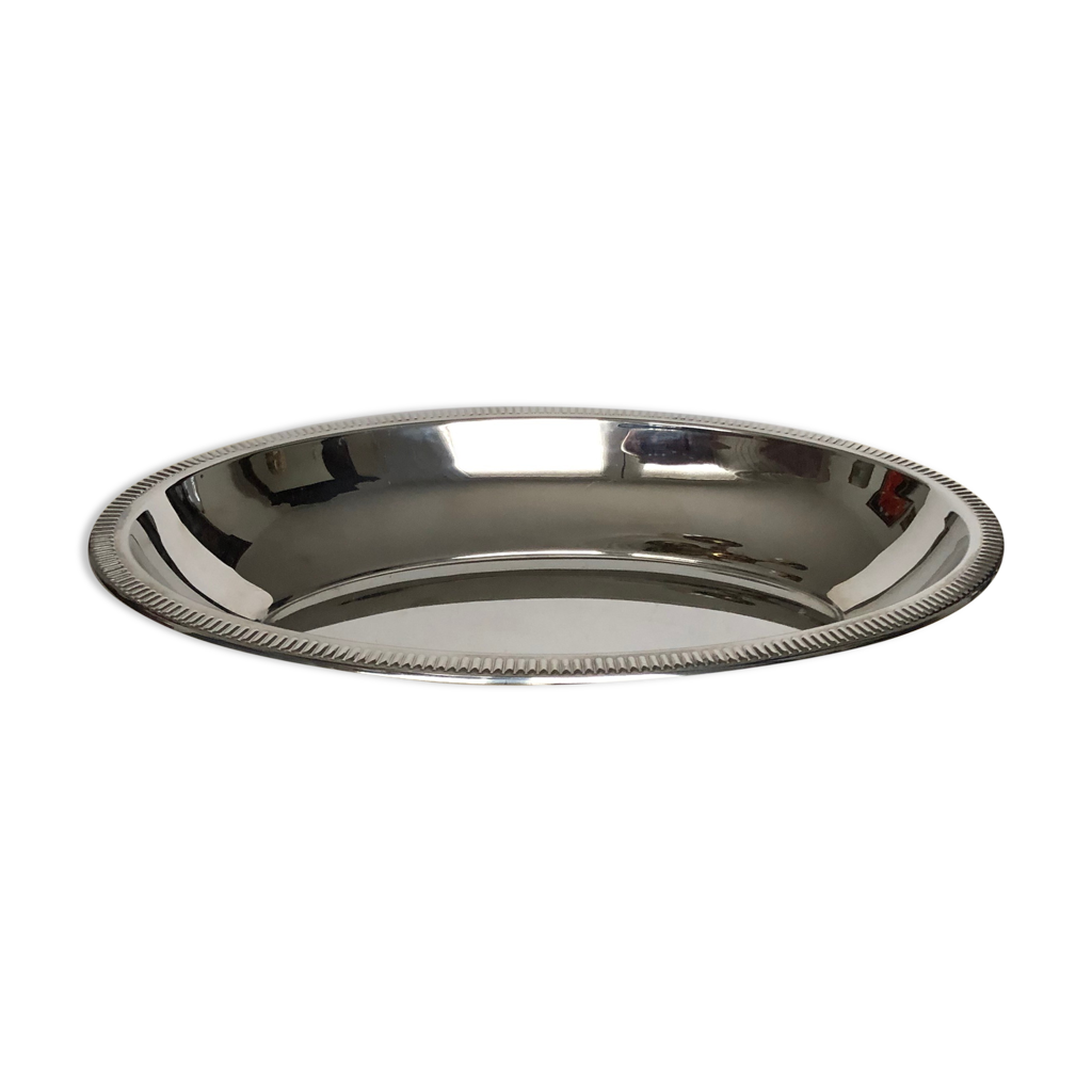Plat rond en inox | Selency