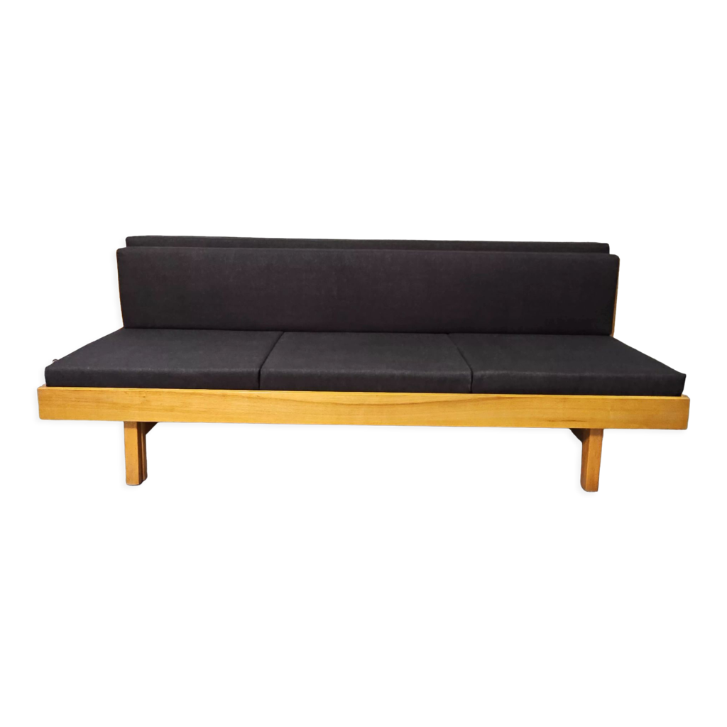 Canapé pliant design Tchécoslovaquie 1960s | Selency