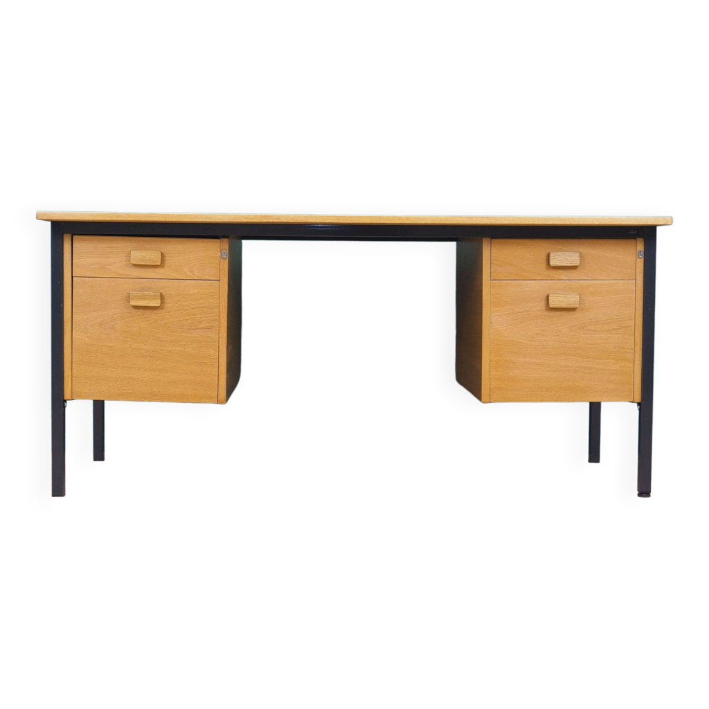 Bureau en frêne, design danois, années 1980, production : Labofa Møbler ...