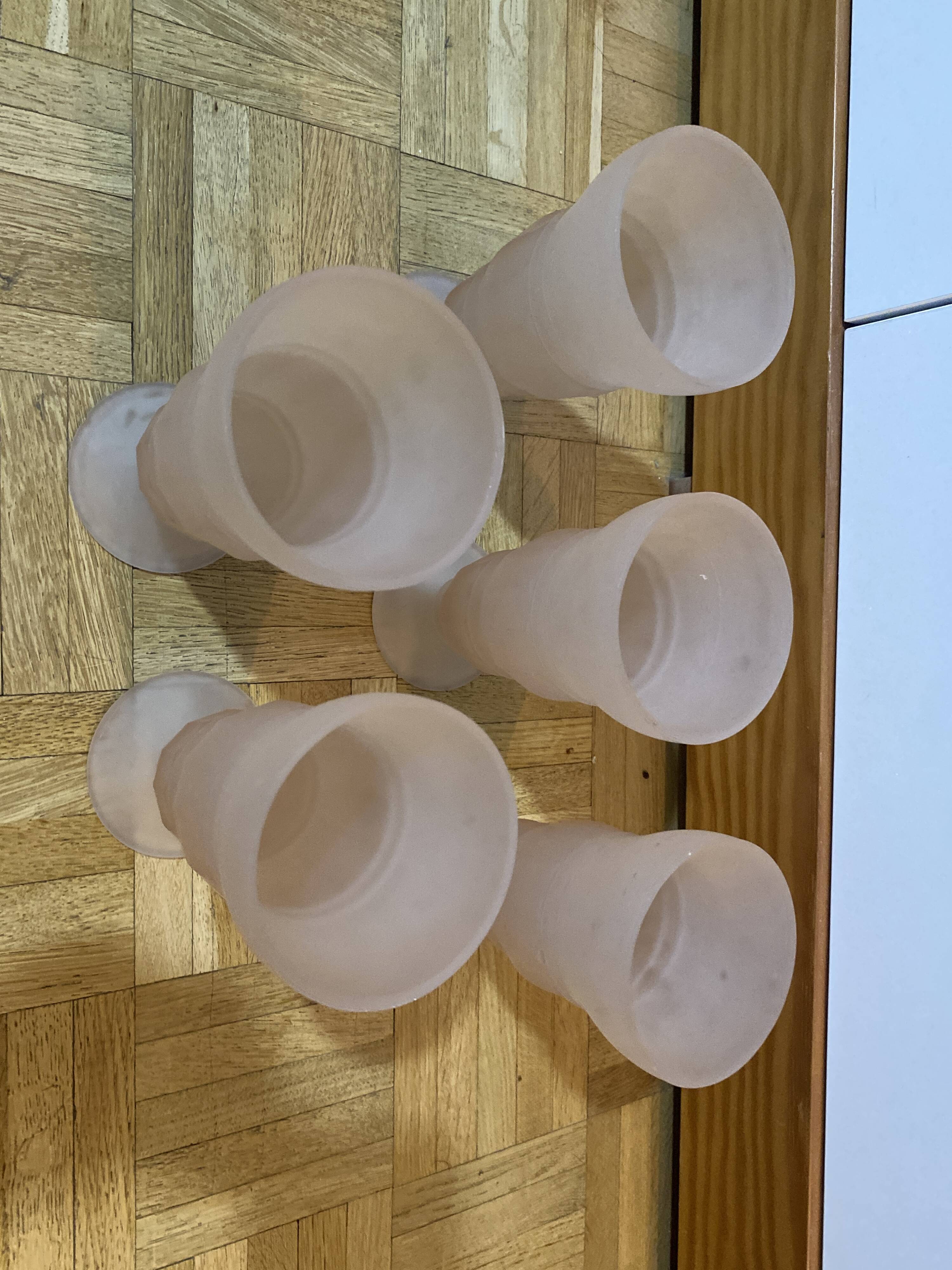 Ensemble de 5 verres à smooties, cocktail ou glace | Selency