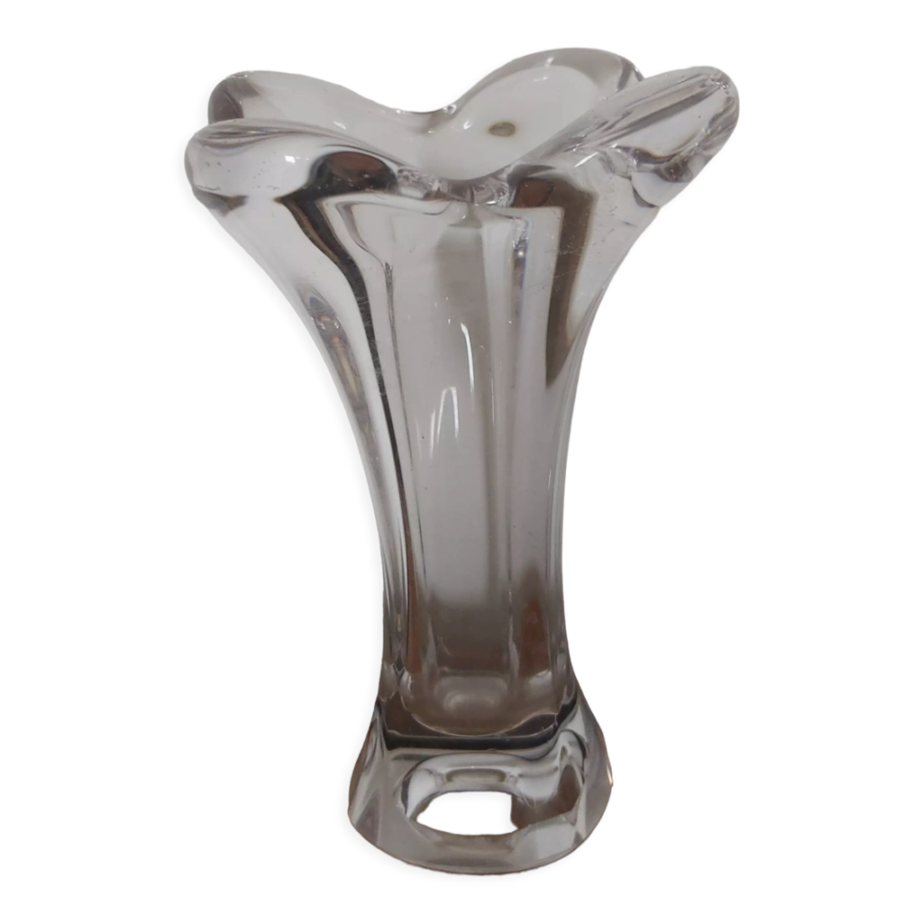 Petit vase style Daum forme Corolle années 50-60 | Selency