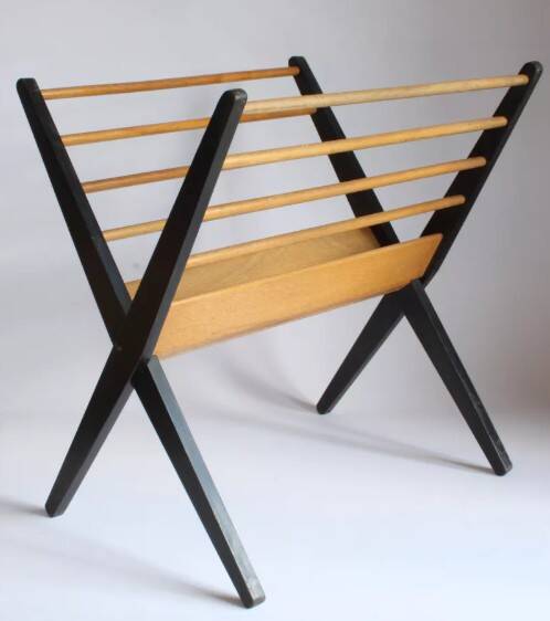 Porte-magazine pliable en bois - Cees Braakman | Selency