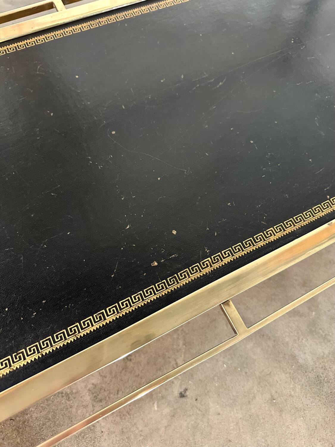 Table basse bronze 1970s | Selency