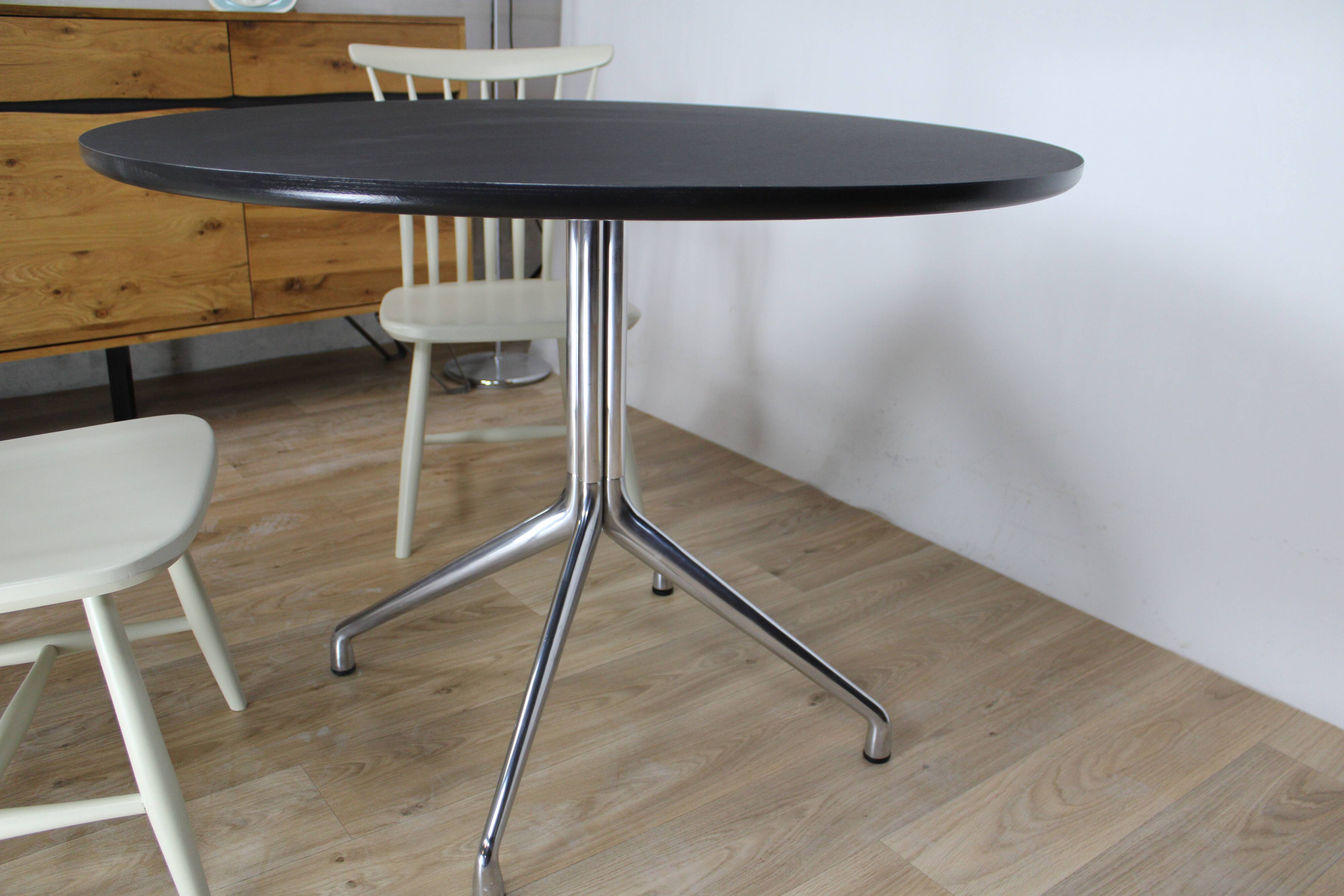 Table HAY "About a Table AA15" en mélaminé noir design Hee Welling ...