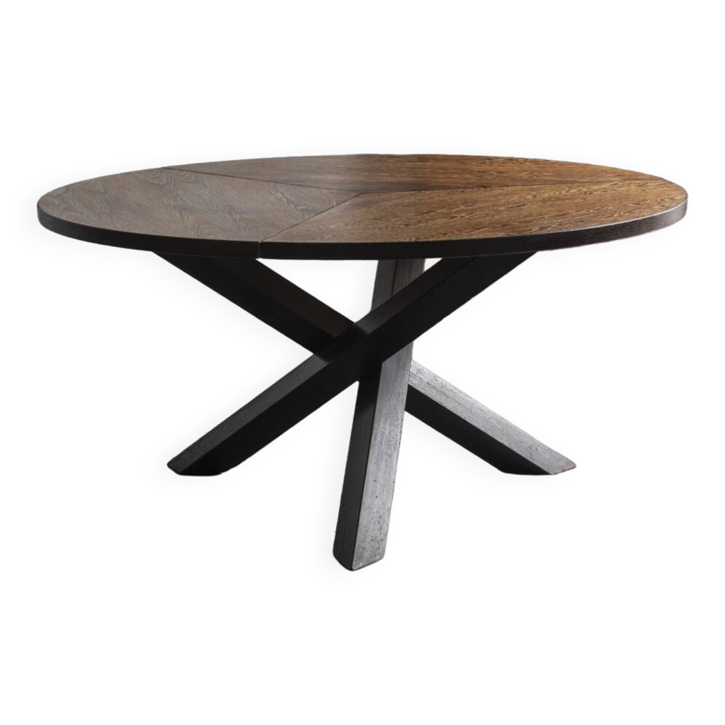 Table à manger ronde de Gerard Geytenbeek pour AZS Meubelen, design ...