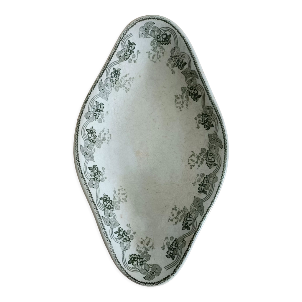 Ravier ancien en faïence Moulin des Loups | Selency