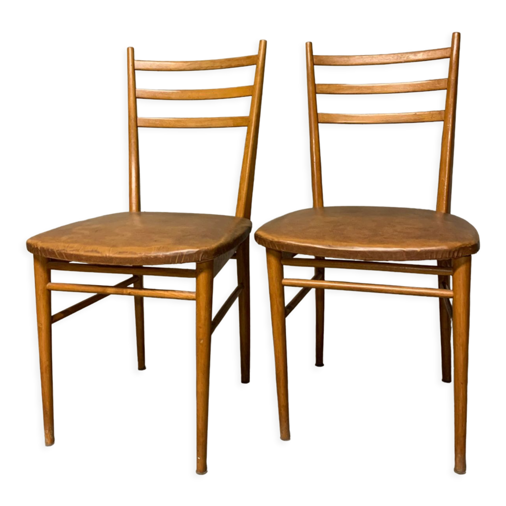 Paire de chaises vintages scandinaves | Selency