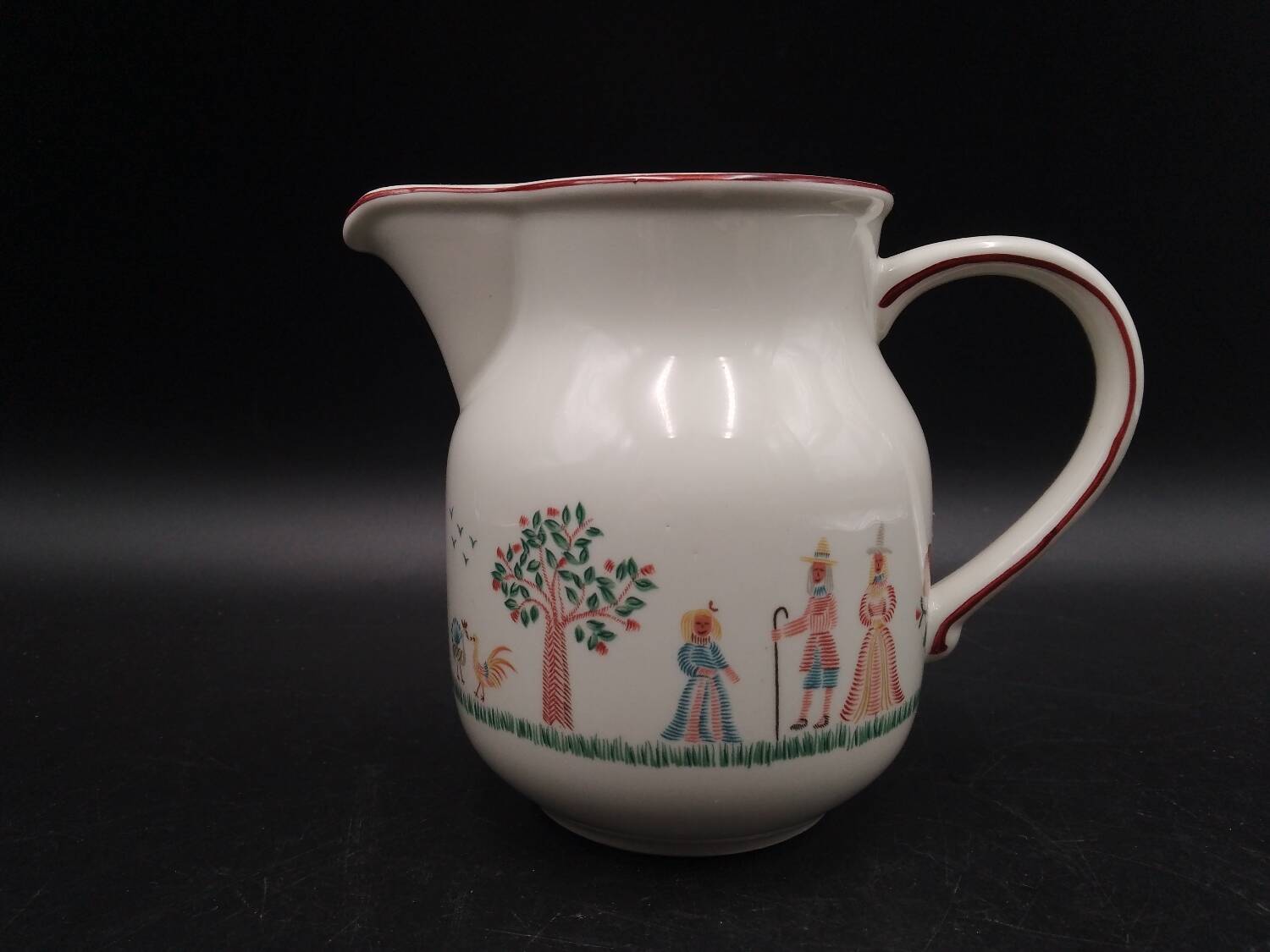 Villeroy & boch pot à lait pichet crémier modèle american sampler 1983 ...