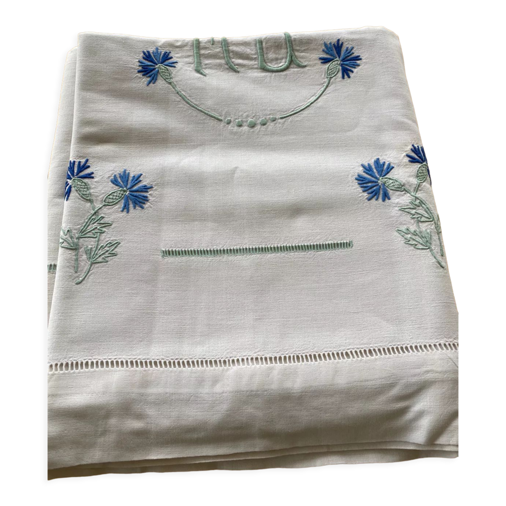 Drap brodé | Selency