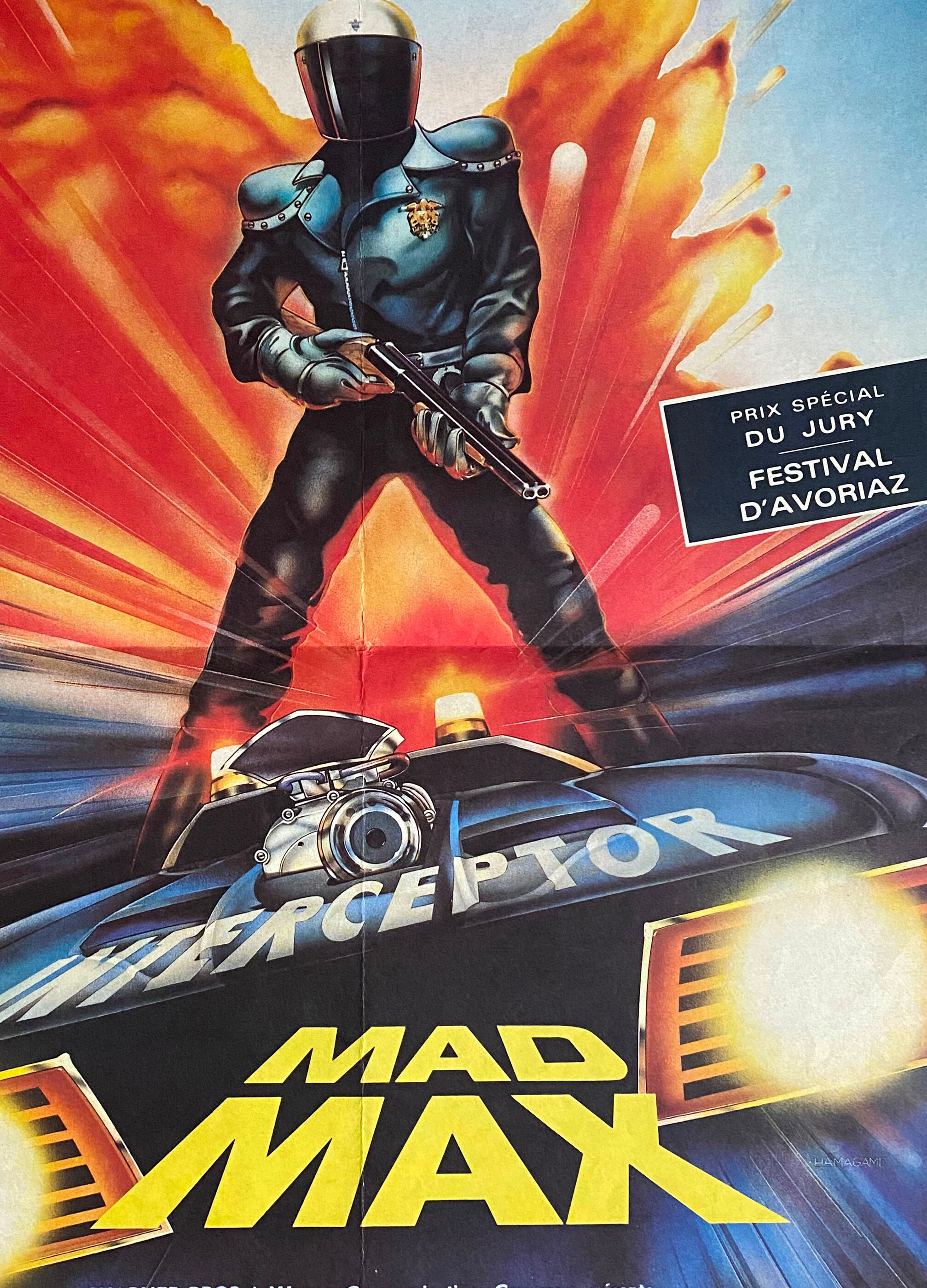 Affiche cinéma originale "Mad Max" Mel Gibson 1979 | Selency