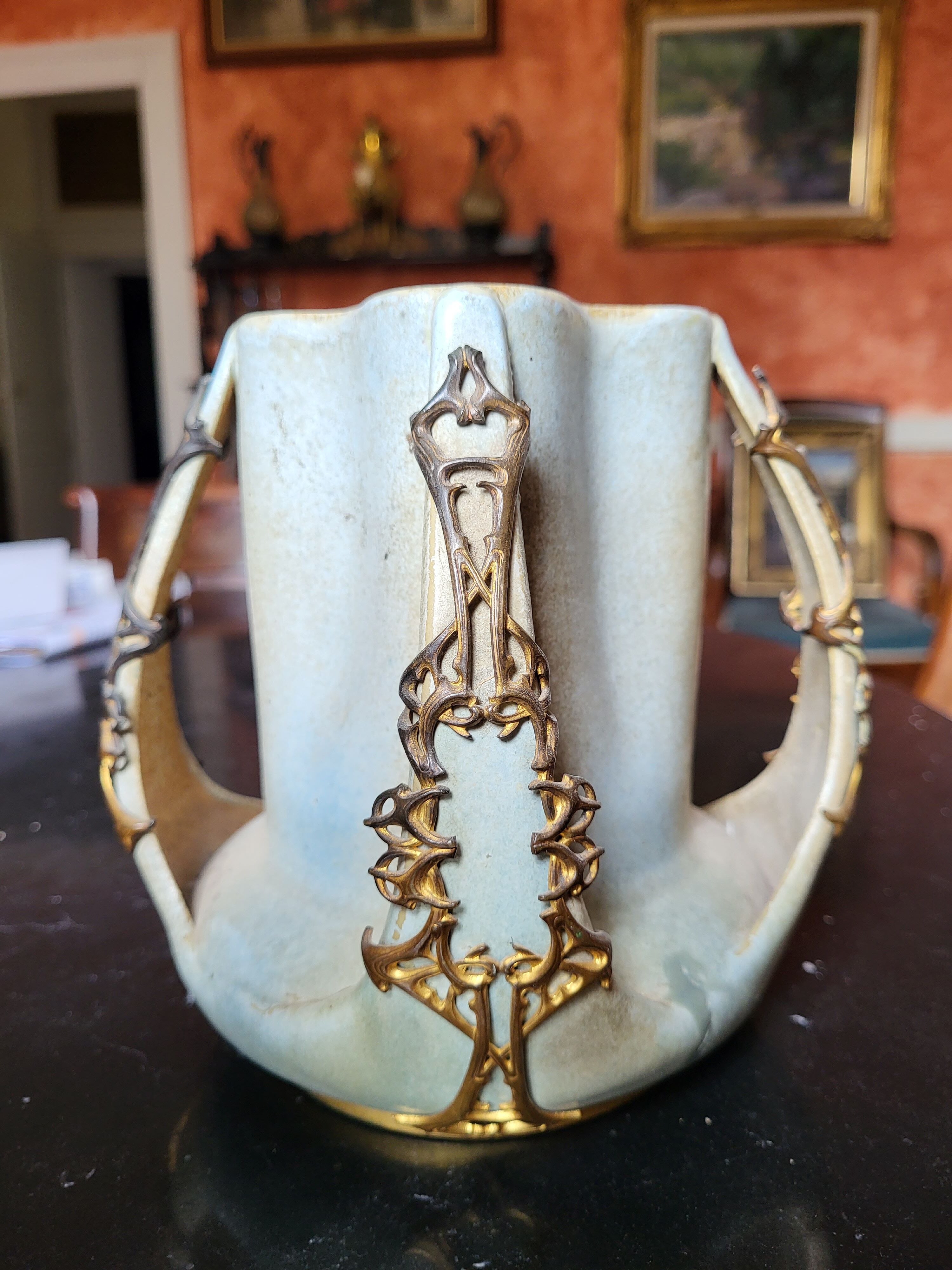 Vase art nouveau marcel bing (1875-1920) - signé blache | Selency