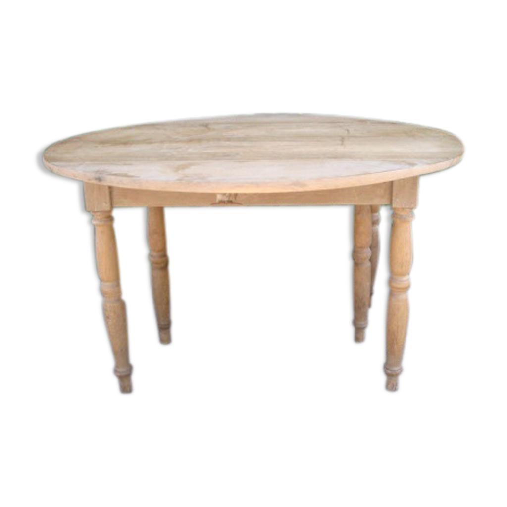 Table ronde en chêne | Selency