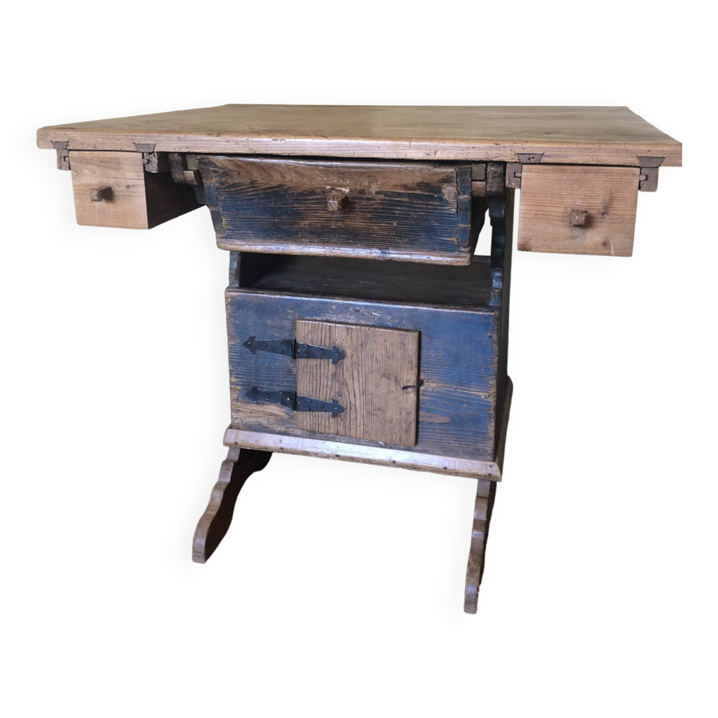 Table bureau meuble ancien spécial | Selency