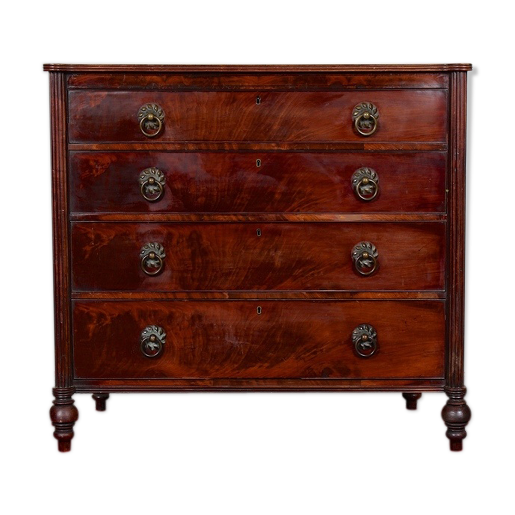 Commode en acajou, XIXème | Selency