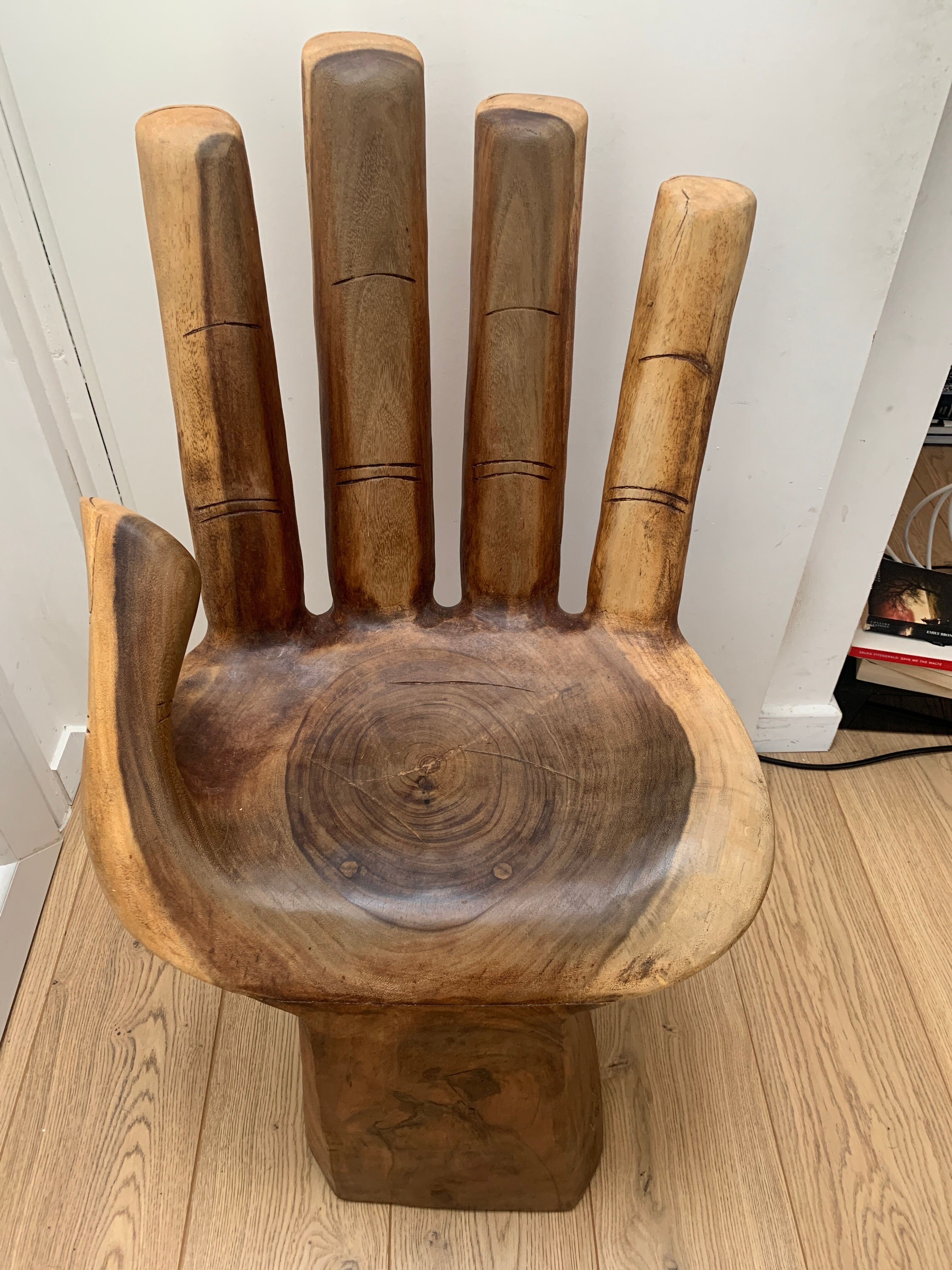 Chaise main en bois | Selency