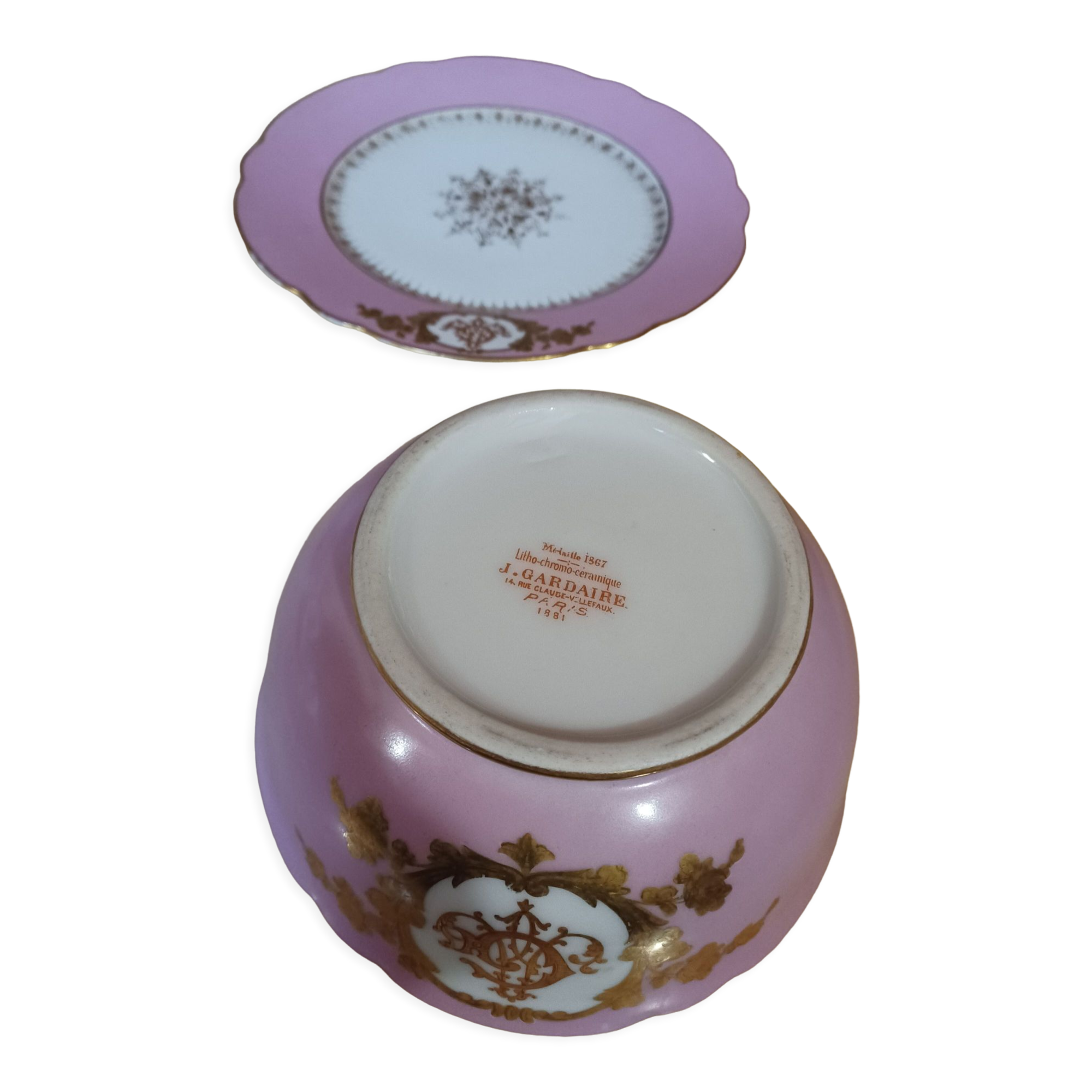 Bol porcelaine de Paris | Selency
