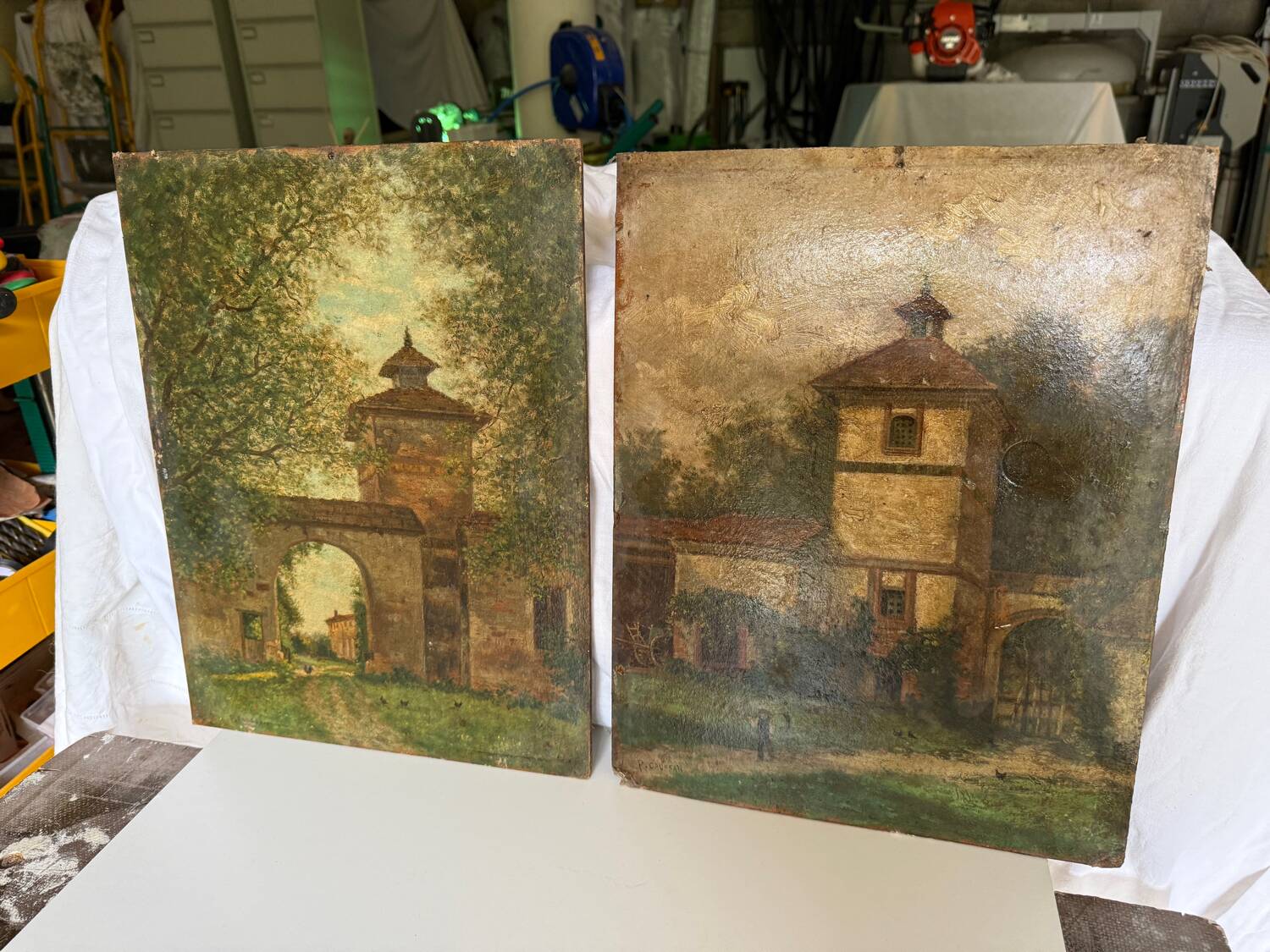 Tableaux, peinture corps de ferme | Selency