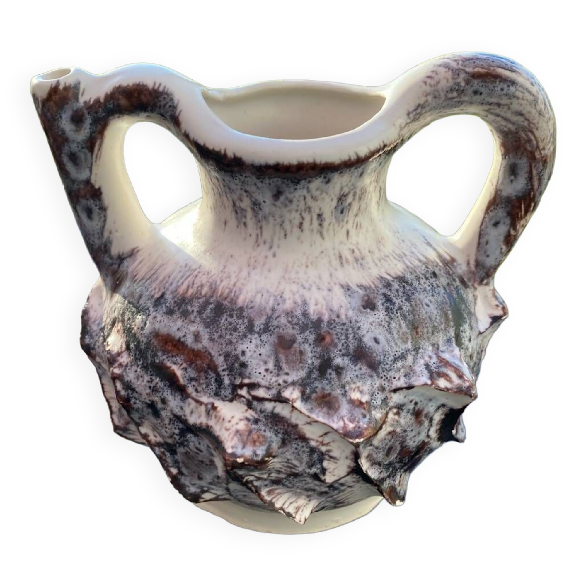 Pichet vintage vallauris style brutaliste | Selency