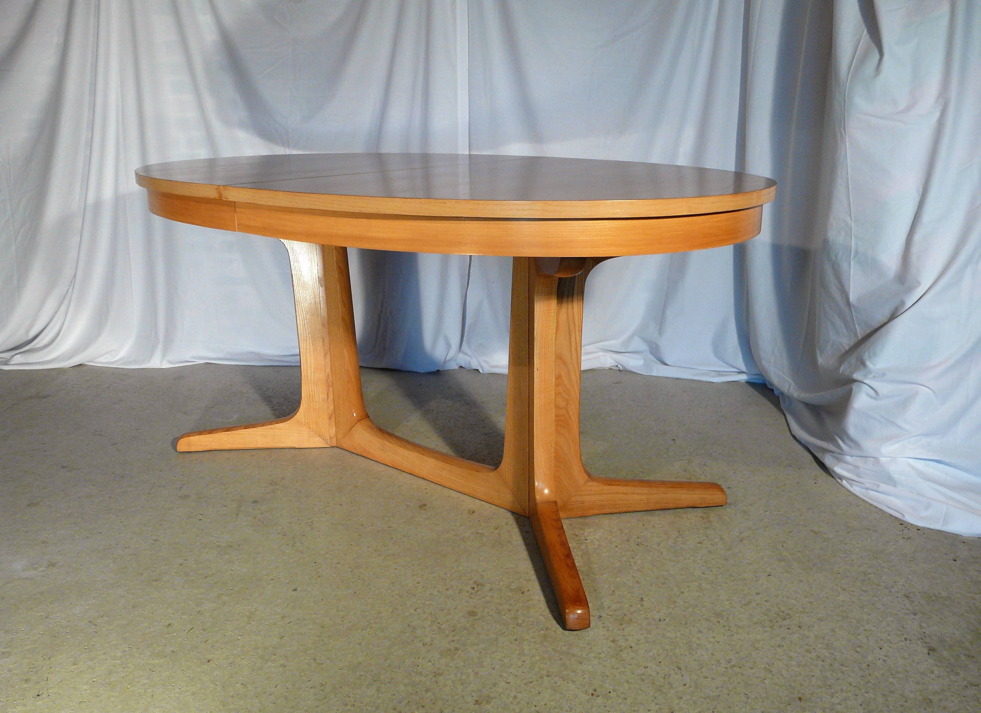 Table ovale extensible vintage scandinave Baumann | Selency