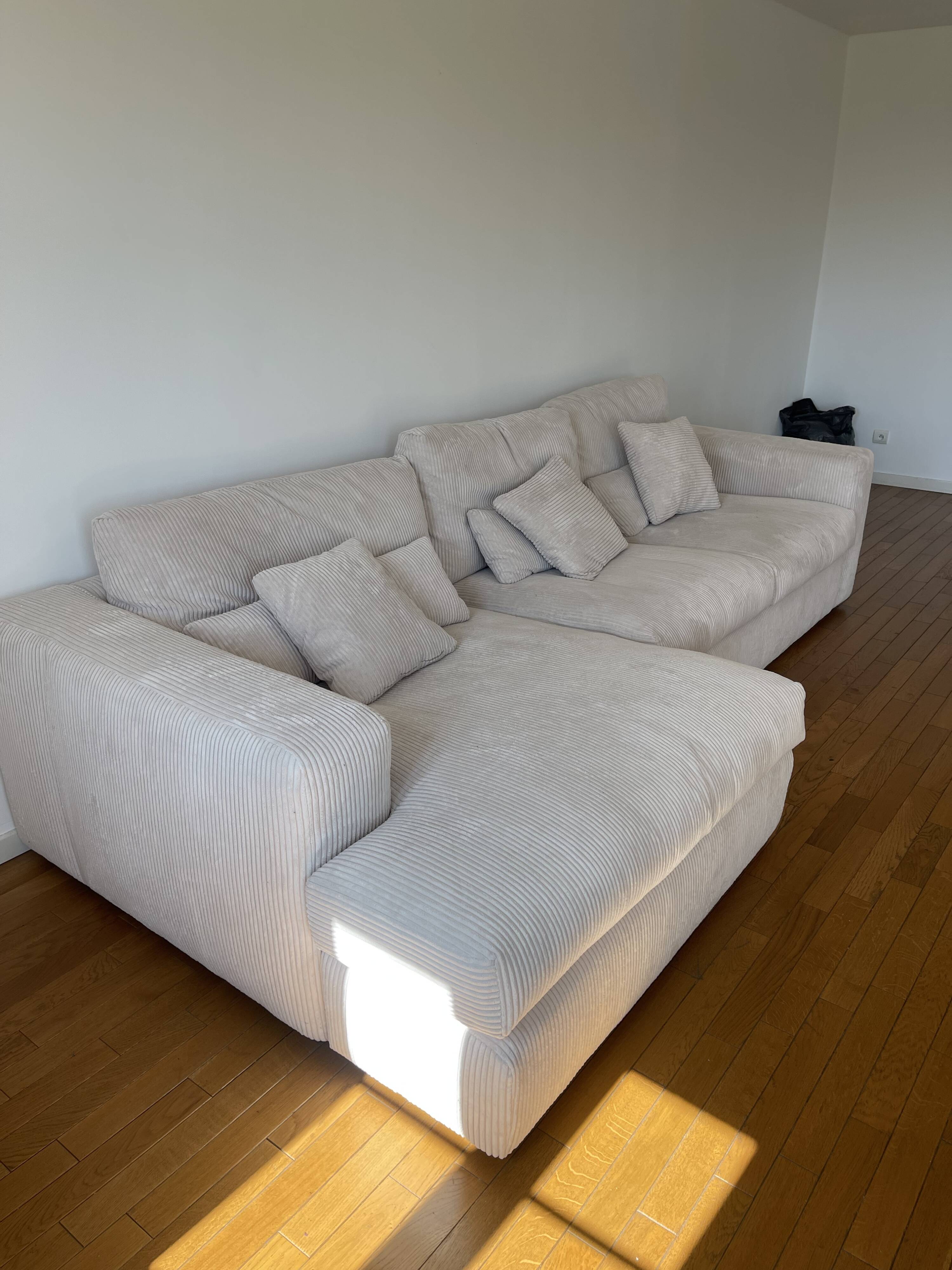 Alinéa - canapé d’angle piuma (5 places) | Selency