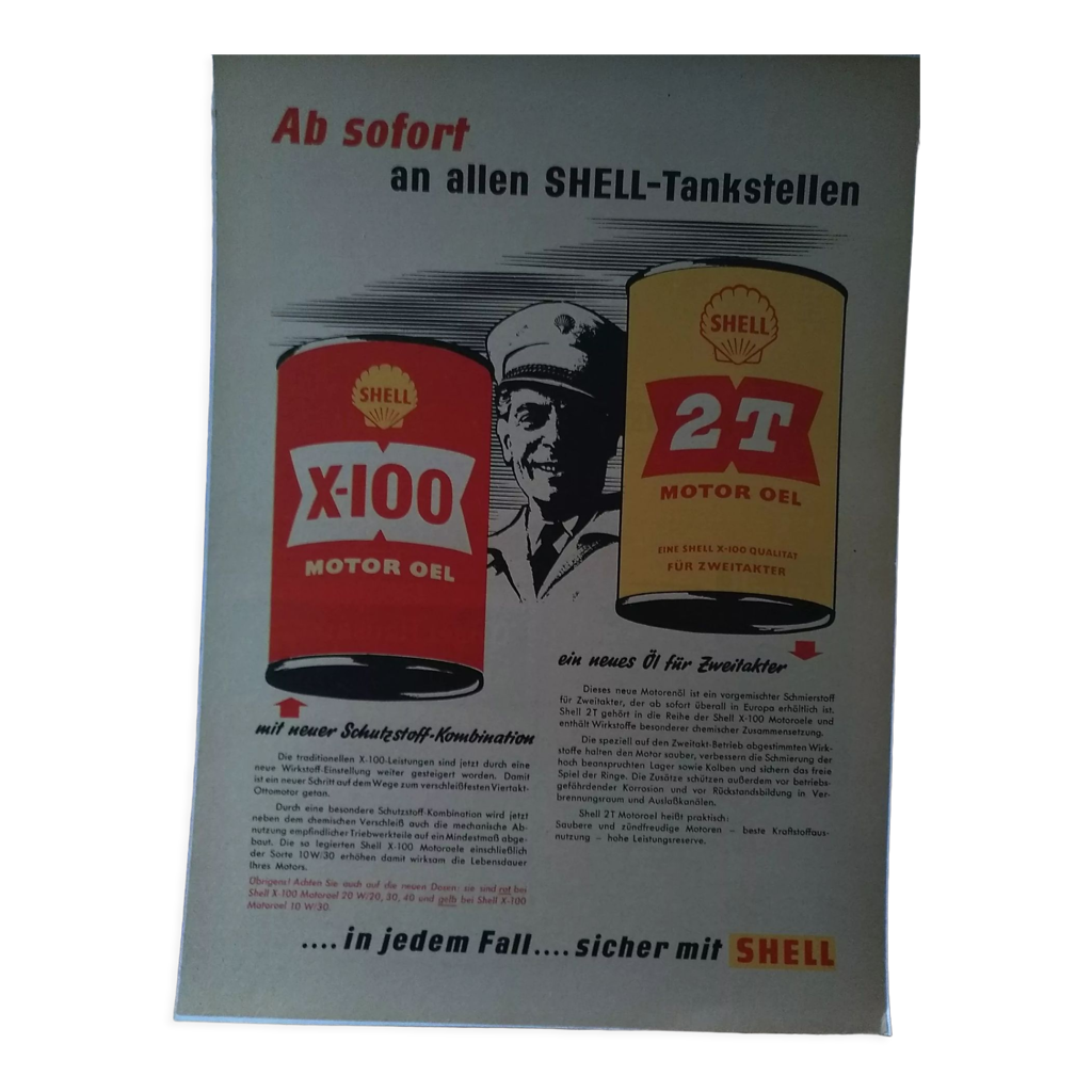 Une publicité Shell | Selency